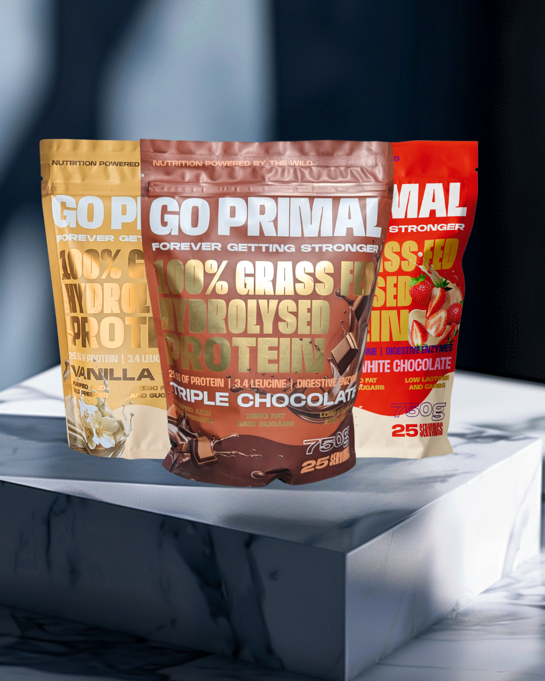 Hydrolyzed Whey Protein Powder - Go Primal – GO PRIMAL